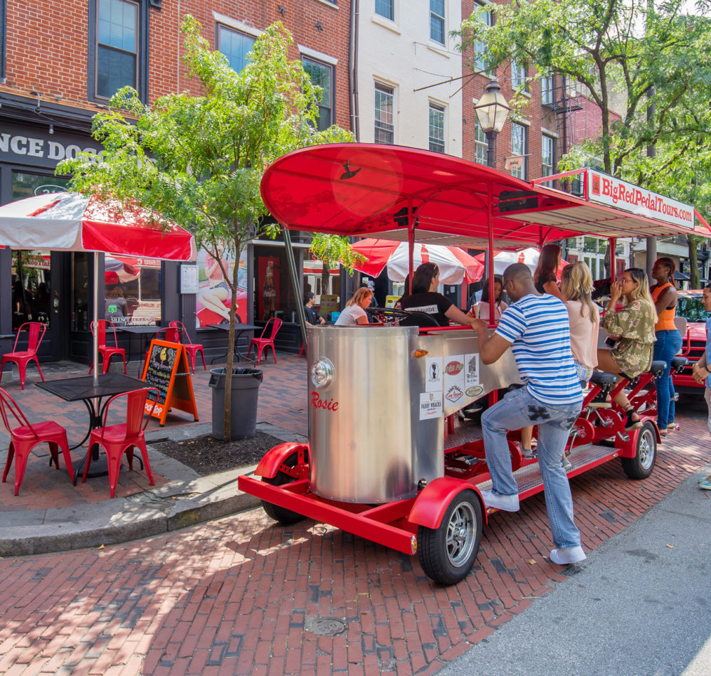 Big Red Pedal Tours | Visit Philadelphia