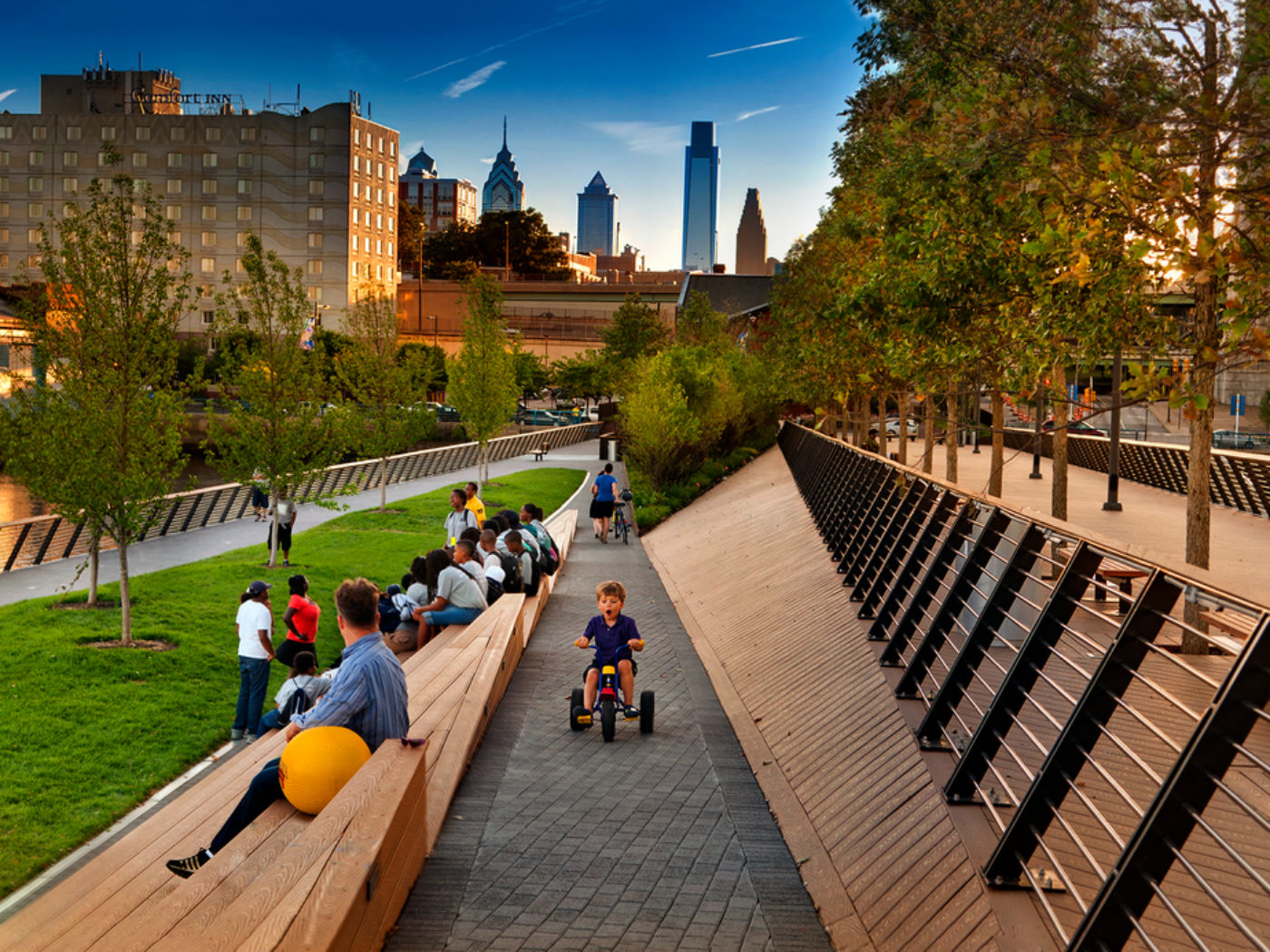 The Rail Park Joins Philadelphia's Growing Network Of Green Spaces ...