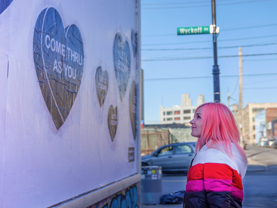 Street Artist Amberella & Visit Philadelphia Bring Messages of Love to ...