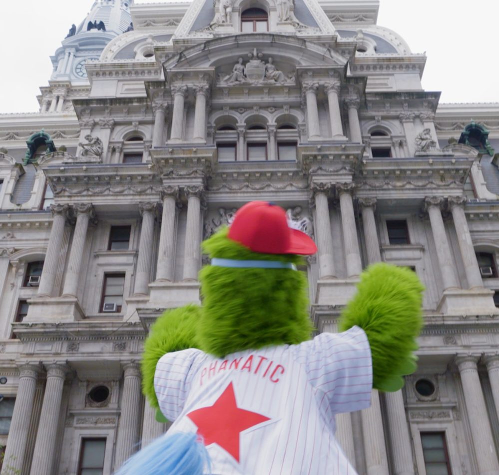 The Phillie Phanatic Shows Off a Clean & Safe Philly | Visit Philadelphia